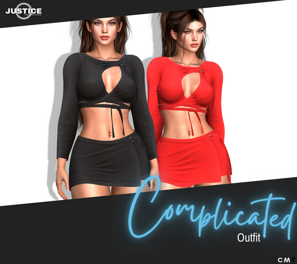 Second Life Marketplace [justice] Complicated Outfit Larax